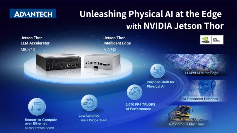 Advantech Demonstrates Live Full-Stack NVIDIA Je - Advantech