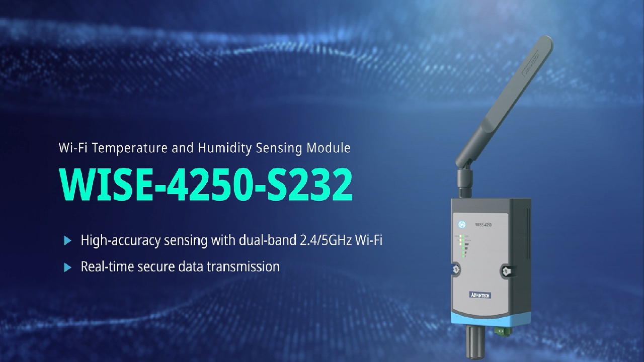 WISE-4250-S232 | Smart Wi‑Fi Temperature & Humid - Advantech